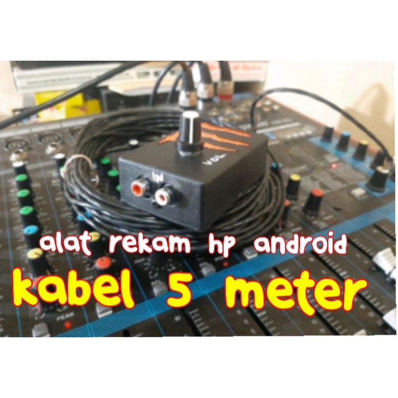 Jual ALAT REKAM HP ANDROID DARI MIXER/SPKER AKTIF | Shopee Indonesia
