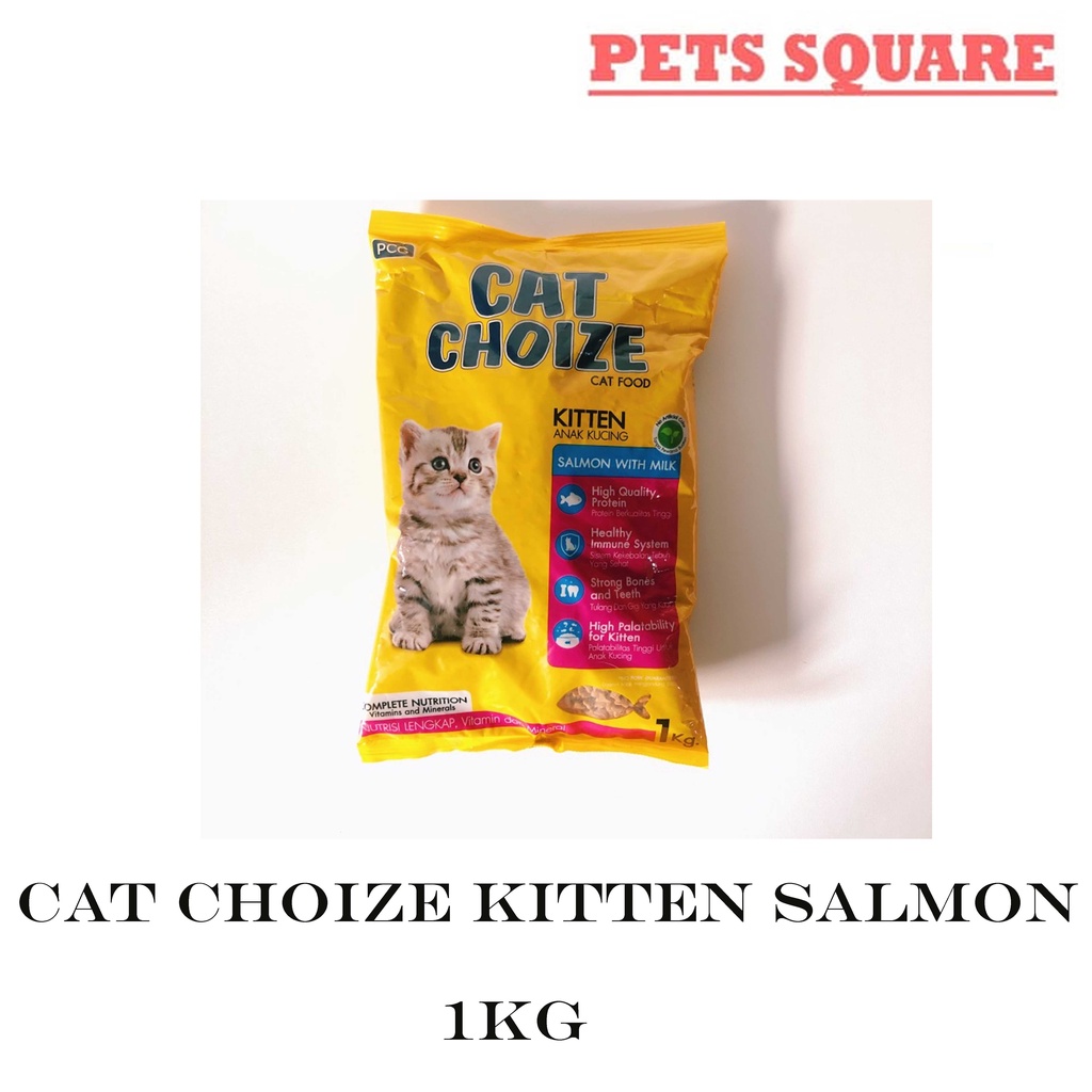 Jual CAT CHOIZE KITTEN TUNA/SALMON 1KG (EKSPEDISI) | Shopee Indonesia