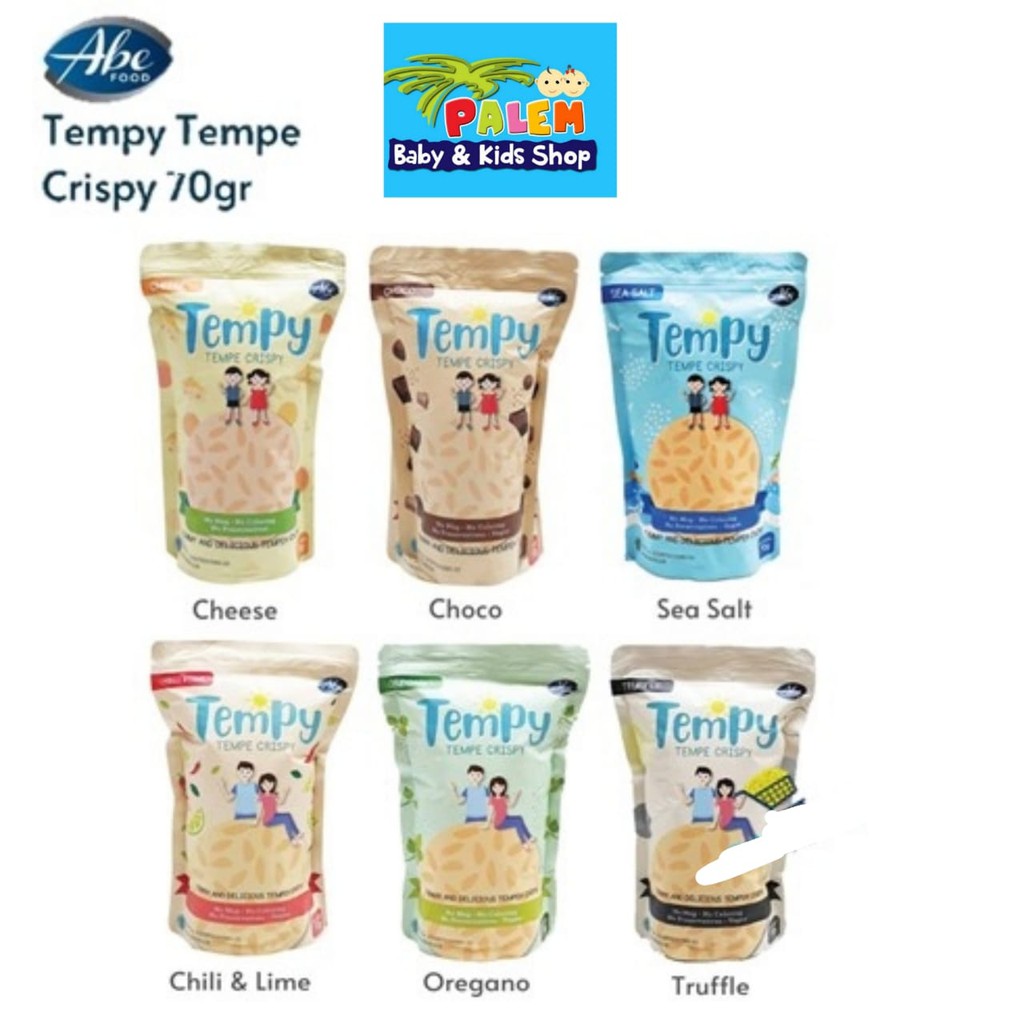 Jual Abe Food Tempy Tempe Crispy/Snack Bayi Anak - 70gr 12m+ | Shopee ...
