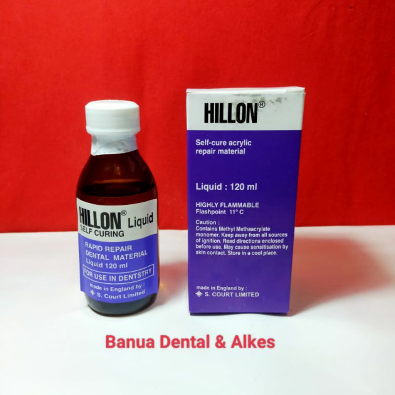 Jual Liquid / Air / minyak Hillon gigi tiruan / gigi palsu resin teeth ...