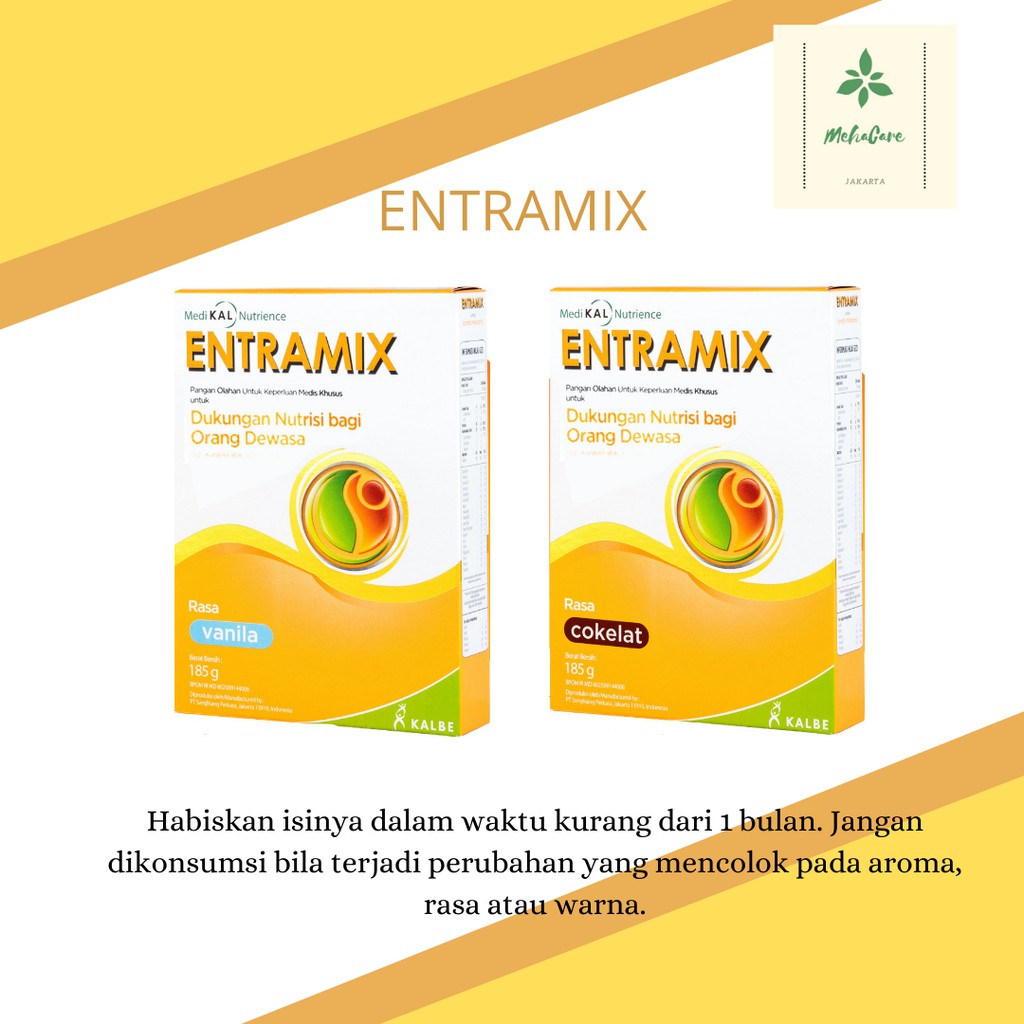 Jual Entramix Susu nutuk Lansia Susah Makan - 185g | Shopee Indonesia