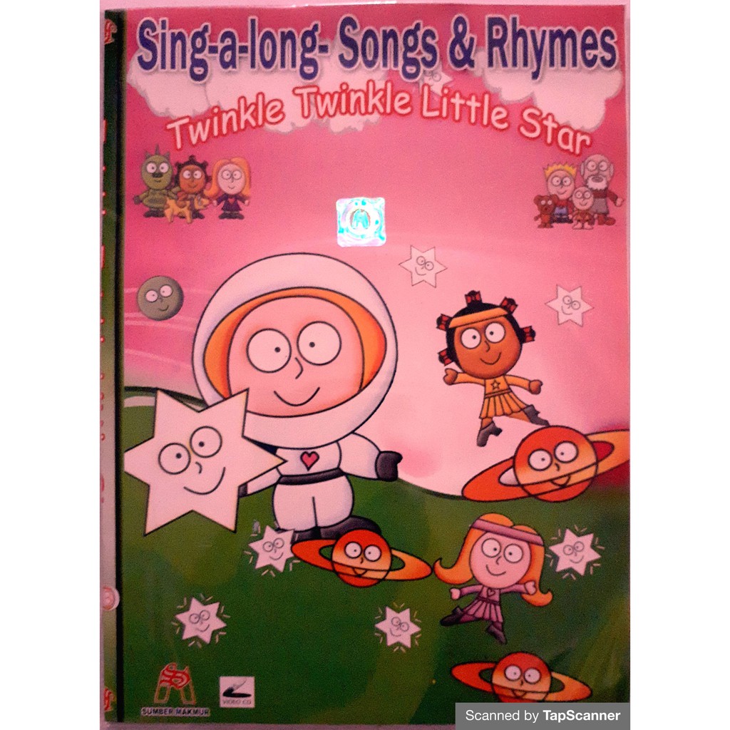 Jual Sing Along Songs & Rhymes Twinkle Twinkle Little Star | VCD ...