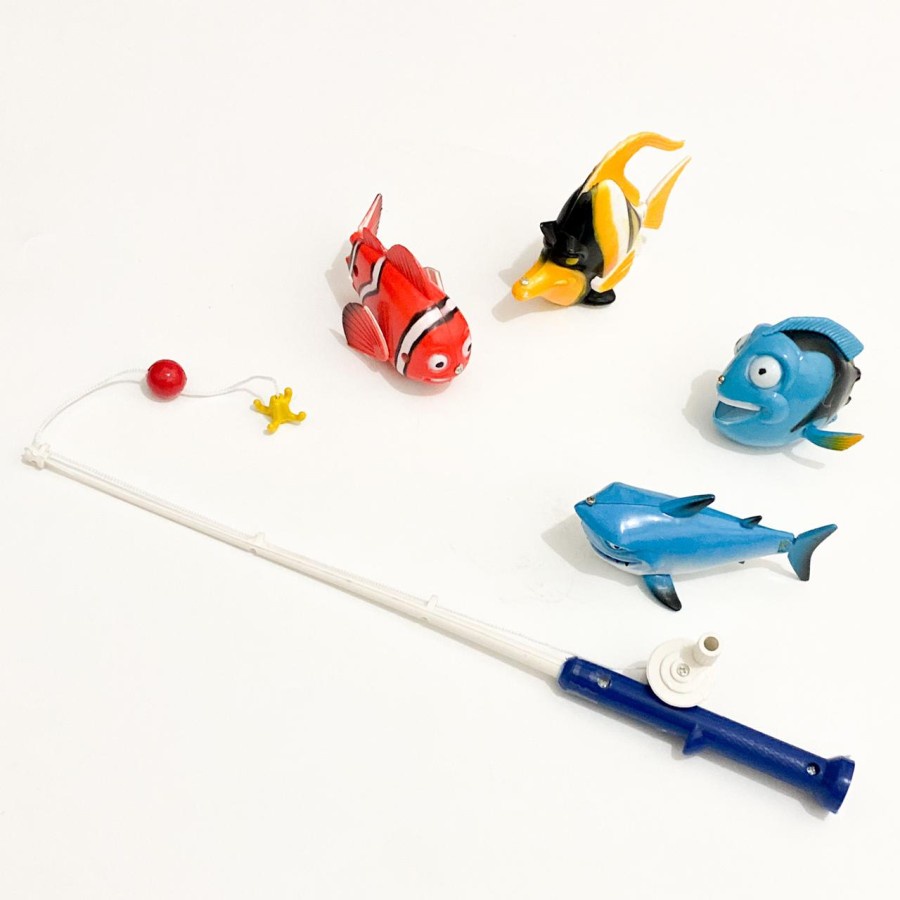 Jual Mainan Pancing Ikan Anak 1 Set - Magnetic Fishing child Baby Shark ...