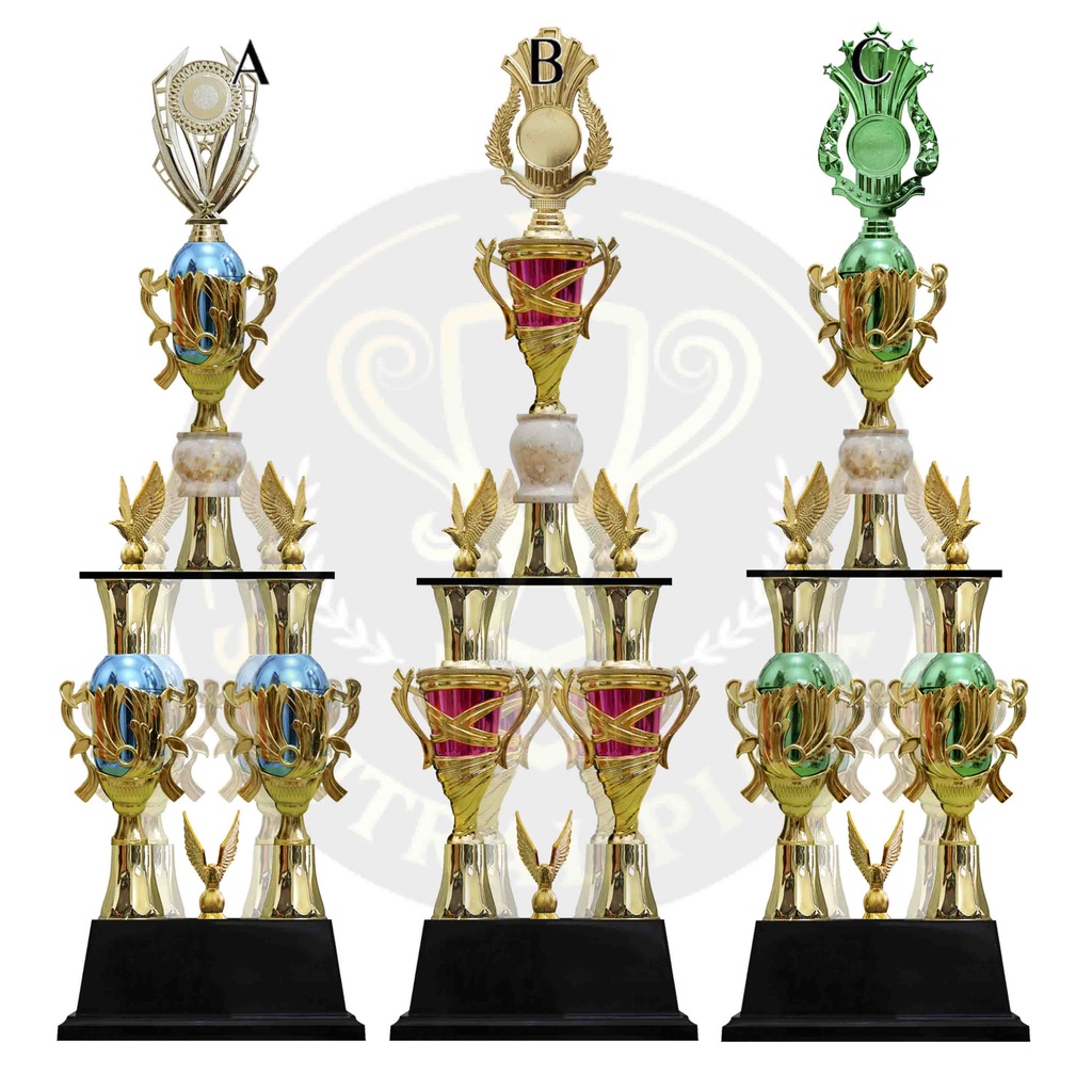 Jual Piala Trophy Kaki 4 Premium No 2 | Shopee Indonesia