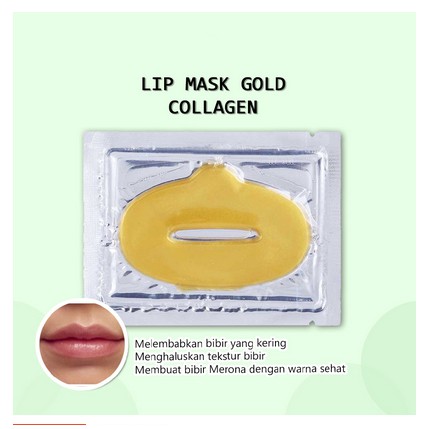 Jual MASKER BIBIR EMAS ( LIP MASK GOLD COLLAGEN ) | Shopee Indonesia