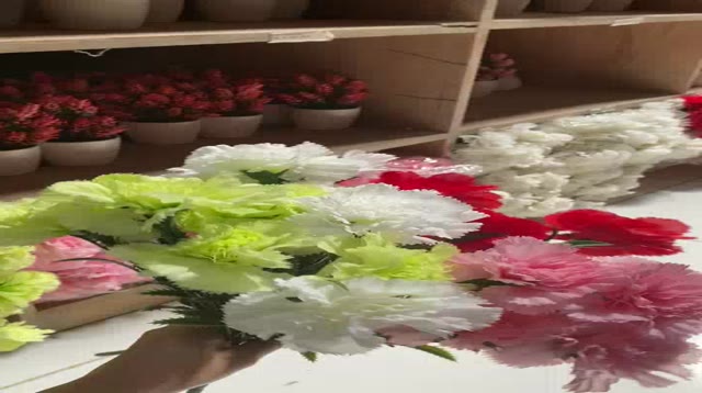 Jual BIG CARNATION BOUQUET X6 ARTIFICIAL FLOWER BUNGA PALSU BUNGA ...