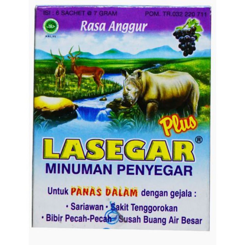 Jual Lasegar sachet 6X7gr rasa anggur | Shopee Indonesia