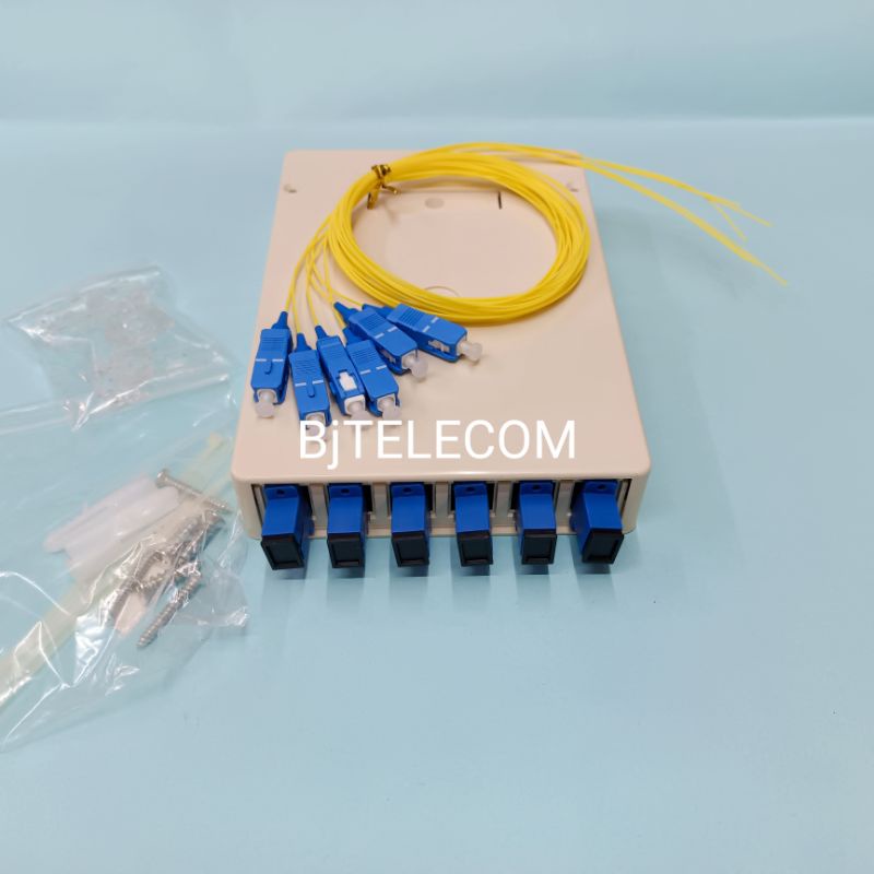 Jual Roset FO 6 core SC lengkap/ ODF FTTH 6core SC fullset/ Otb 6core ...