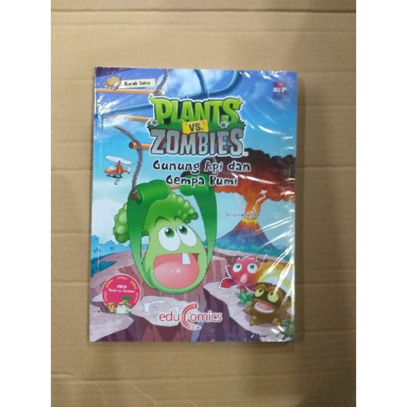 Jual KOMIK SAINS PLANTS VS ZOMBIES GUNUNG API DAN GEMPA BUMI BUKU ...