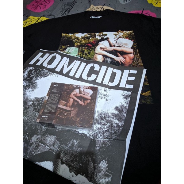 Jual HOMICIDE COMPLETE DISCOGRAPHY (T-SHIRT+CD SET) | Shopee Indonesia