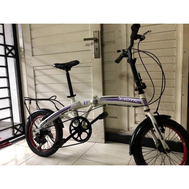 Jual SOLD!!! Sepeda Lipat Bekas / Second Merk Exotic by Pacific Velg 16 ...
