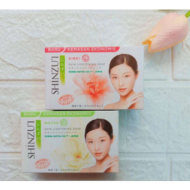 Jual (Isi 12Pcs/ 10Pcs) Sabun Mandi Batang Shinzui Skin Lightening Bar ...