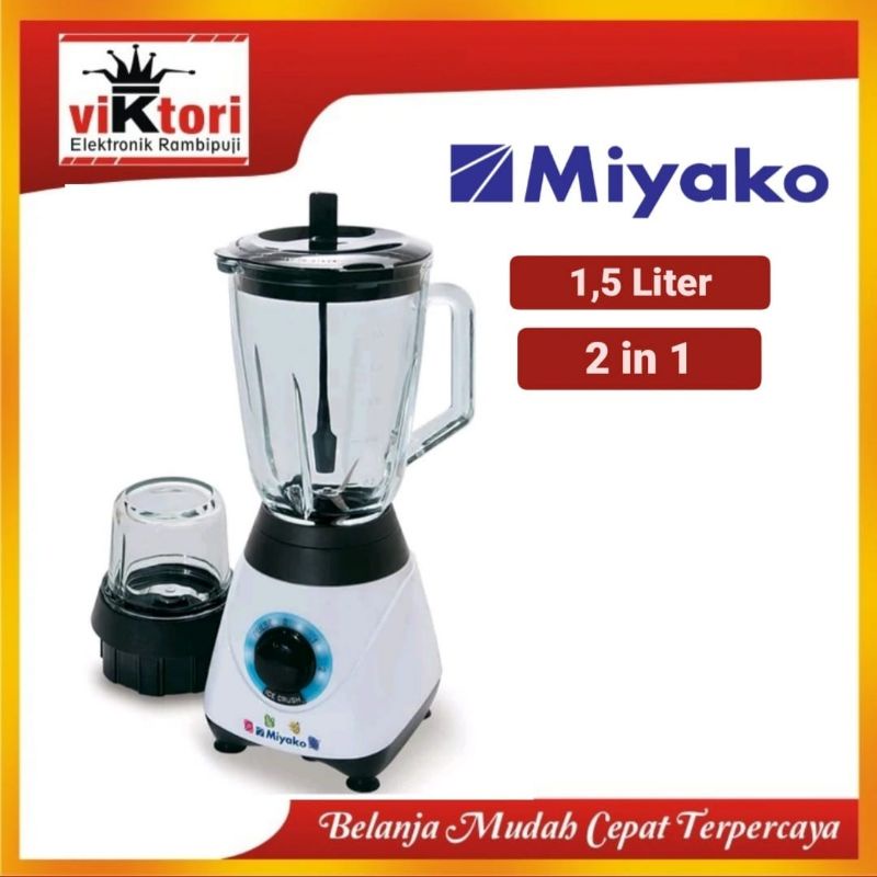 Jual BLENDER MIYAKO BL51GI / BLENDER KACA MIYAKO / BLENDER MIYAKO HITAM ...