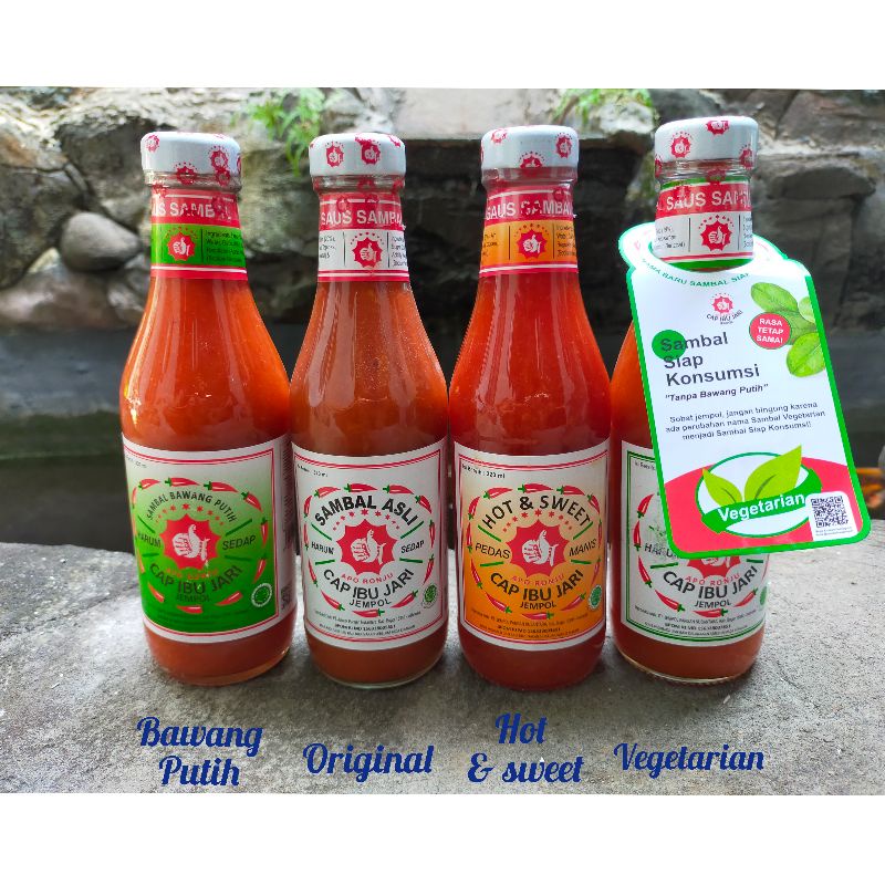 Jual Sambal cap jempol 320ml exp 2026 | Shopee Indonesia