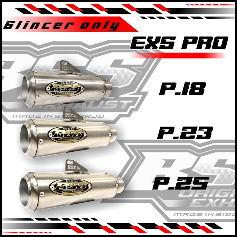 Jual EX PRO SLINCER ONLY BSS EXHAUST | Shopee Indonesia