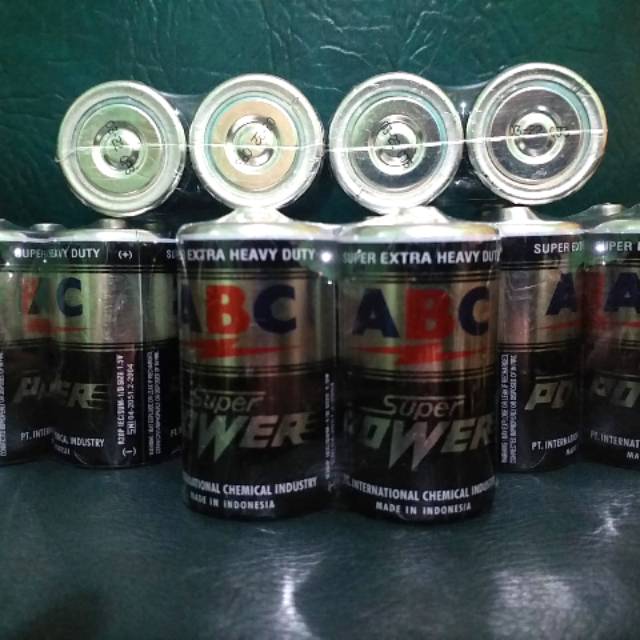Jual (KHUSUS P.JAWA&LAMPUNG)ABC Super Power R20 /Baterai ABC SPW R20 ...