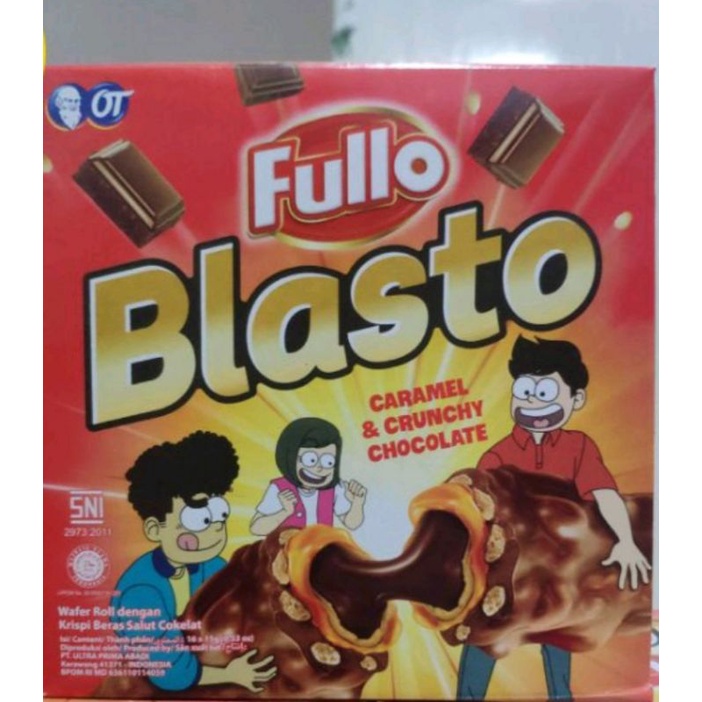 Jual Fullo Blasto lumer coklat luar dalam 1 box | snack kiLoan | Shopee ...