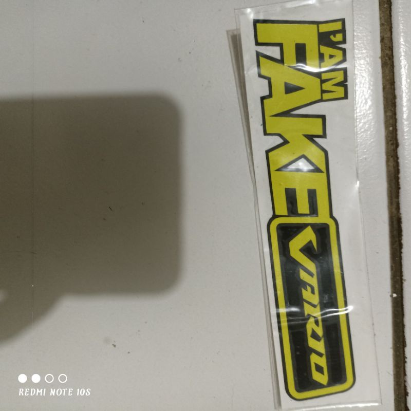 Jual sticker cuting IAM fake vatio, pcx, aerox | Shopee Indonesia