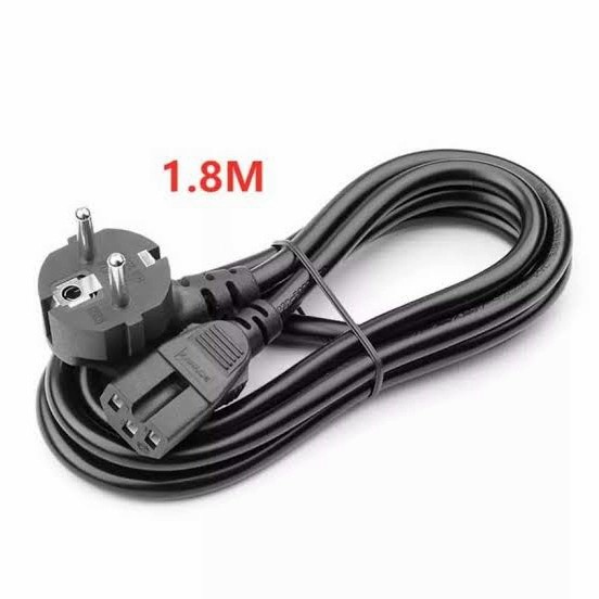 Jual Kabel Power CPU 1.8mtr / Kabel Power Monitor Komputer PC Desktop 1 ...