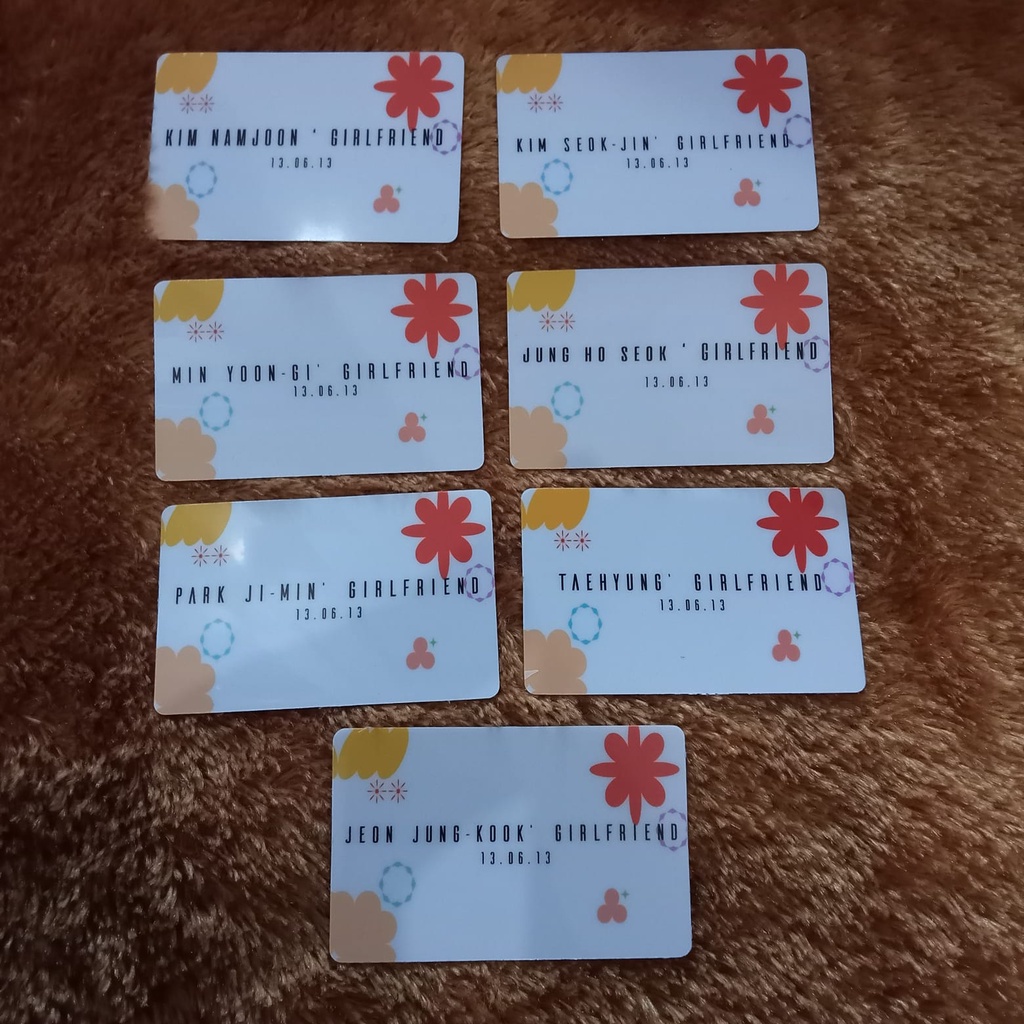 Jual ID CARD KTP KPOP BTS | Shopee Indonesia