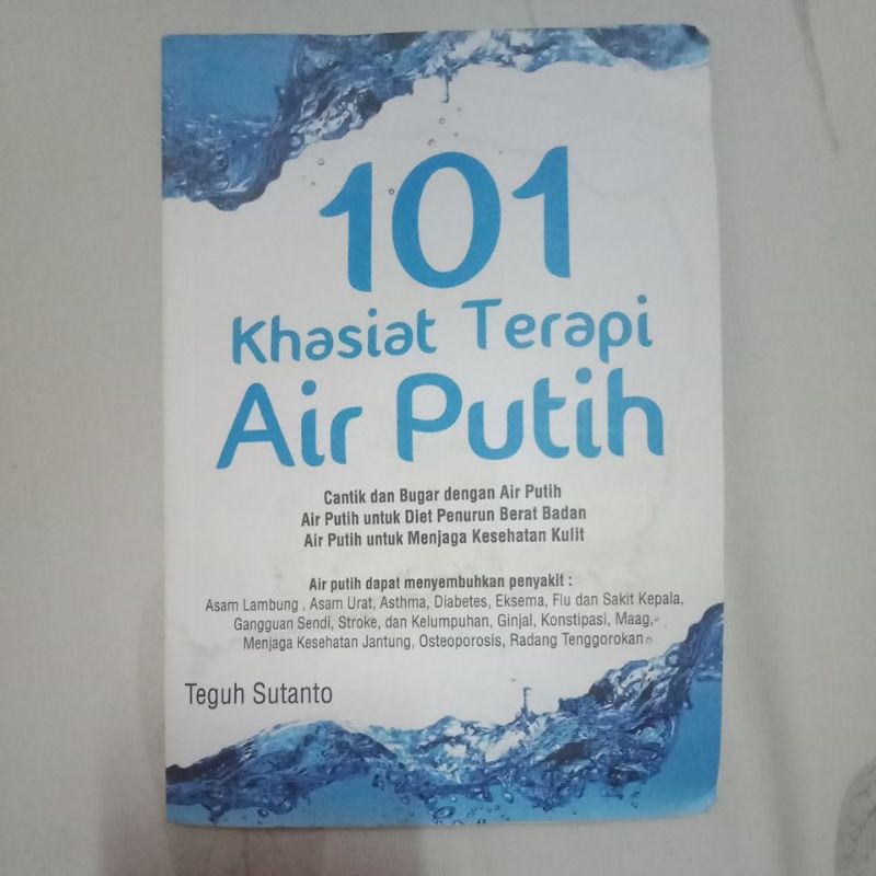 Jual Buku 101 Khasiat Terapi Air Putih | Shopee Indonesia