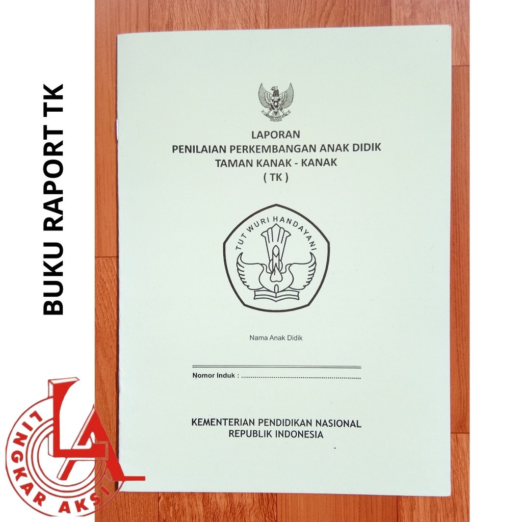 Jual GROSIR Buku Raport Sekolah TK Untuk Umum Kurikulum Merdeka | Buku ...
