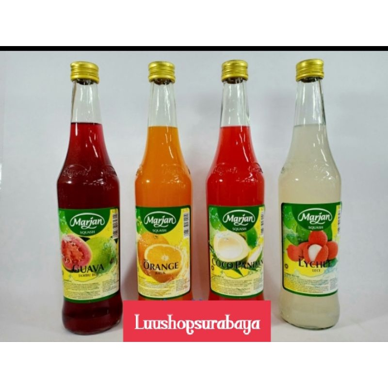 Jual Marjan Squash Sirup Marjan 450ml (Instant Only) | Shopee Indonesia