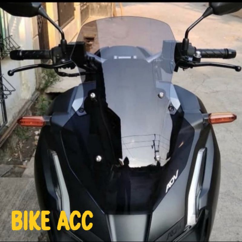 Jual Visor Windshield Honda ADV Model original Smoke Rayben | Shopee ...