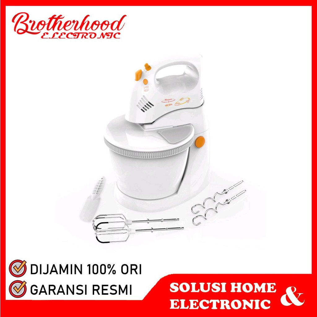 Jual (BISA COD) Stand Mixer Maspion MT-1180/ MT1180 / MT 1180 Stand ...