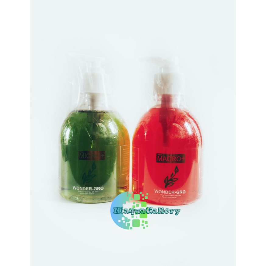 Jual Paket Pupuk Cair Aquascape Wonder Gro 300ml (Macro- Micro ...