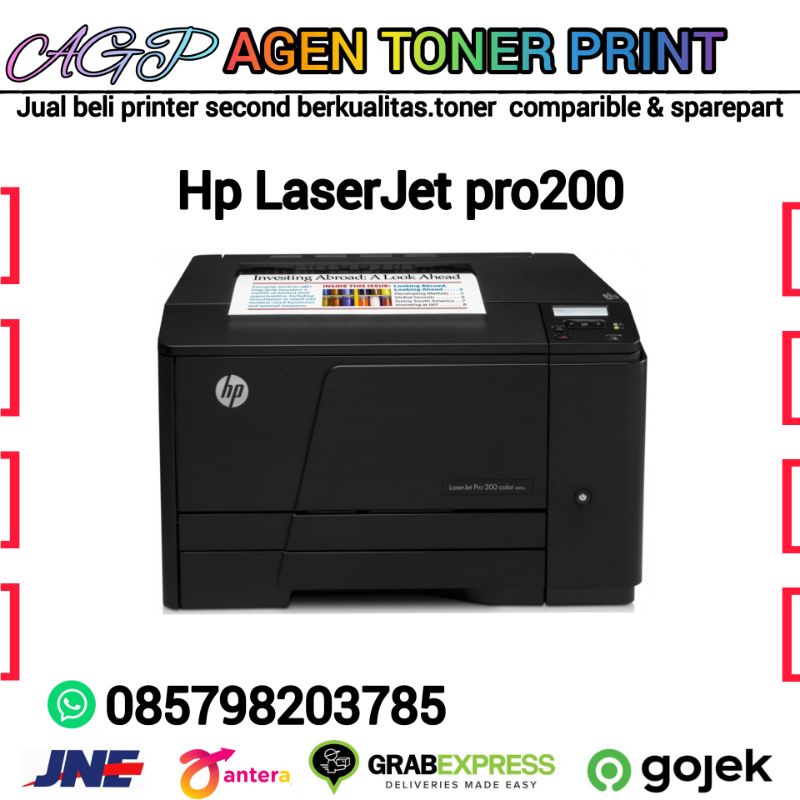 Jual Printer Hp Laserjet Pro 200 M251n Toner Full Udah Tinggal Pakai ...