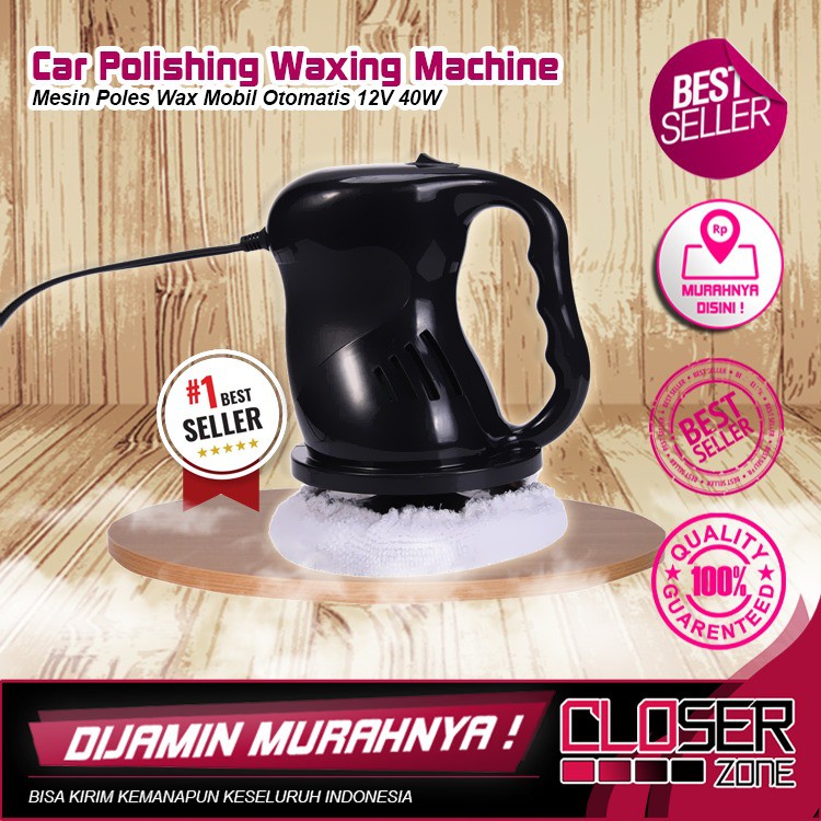 Jual Mesin Poles Wax Mobil Otomatis Car Polishing Waxing Machine 12V ...