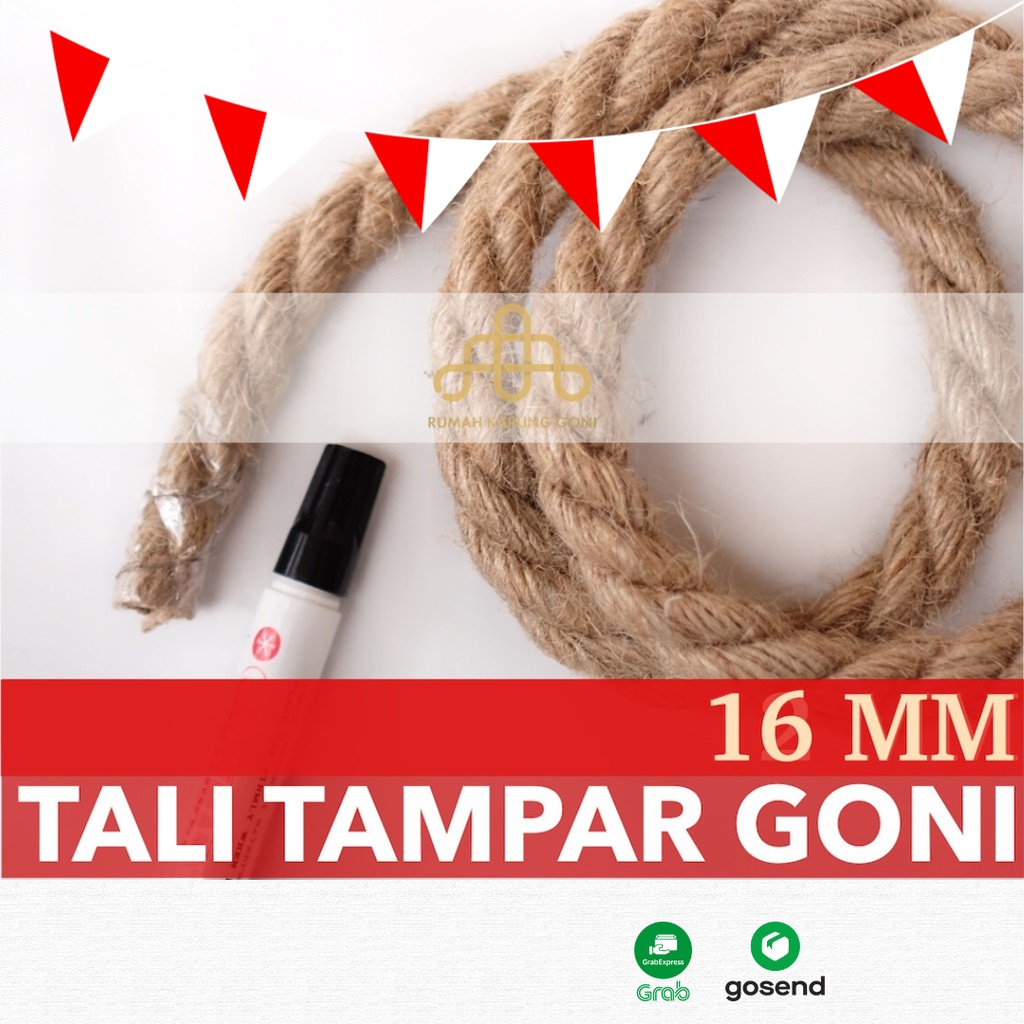 Jual Tali Tambang Goni 16MM Tali Tarik Tambang Jemuran Baju | Shopee ...