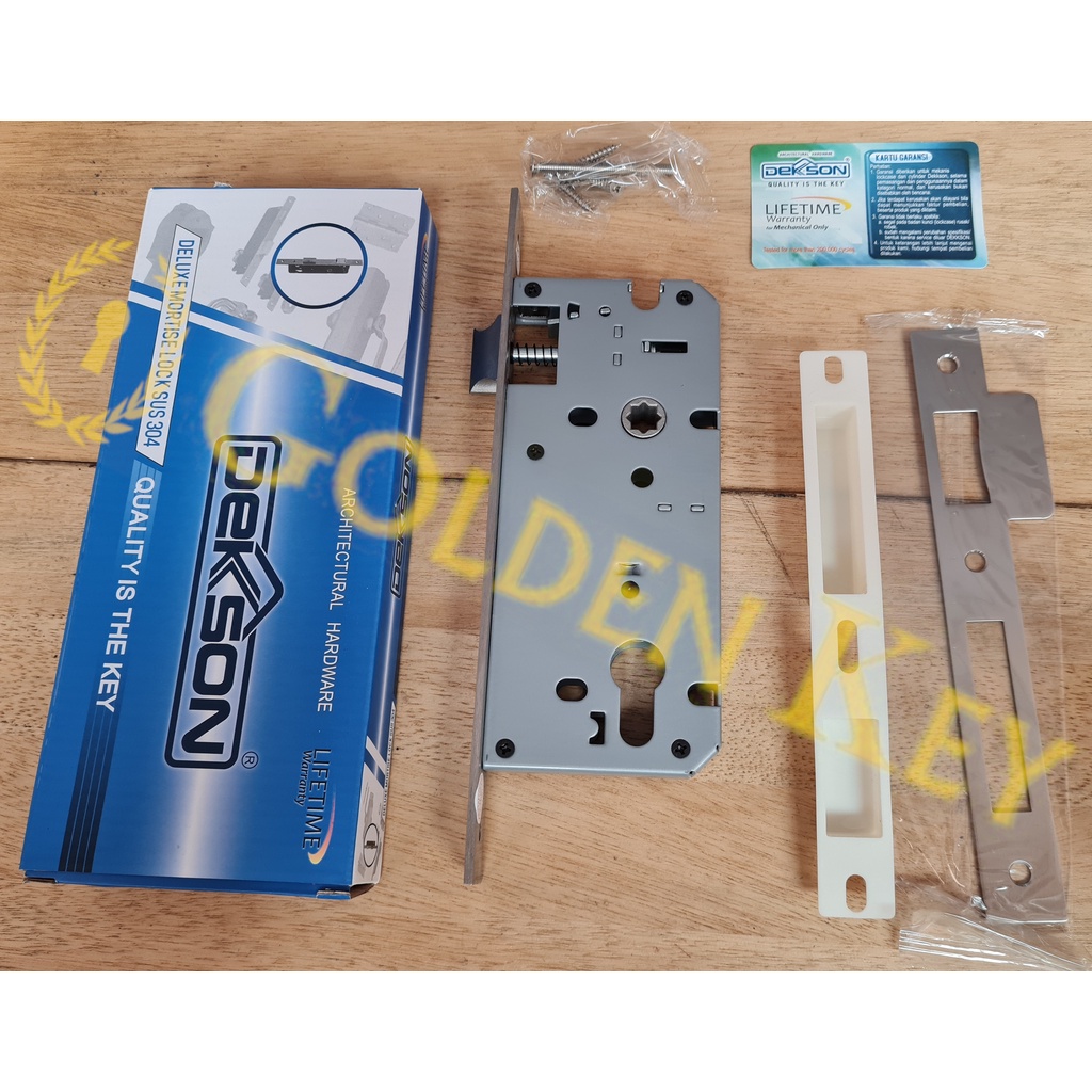 Jual Mortise Lock Lockcase Dekkson Dekson MTS IL DL 8585 SSS Body Bodi ...