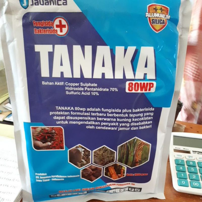 Jual FUNGISIDA TANAKA 80WP (obat layu fusarium,patek dan jamur pada ...