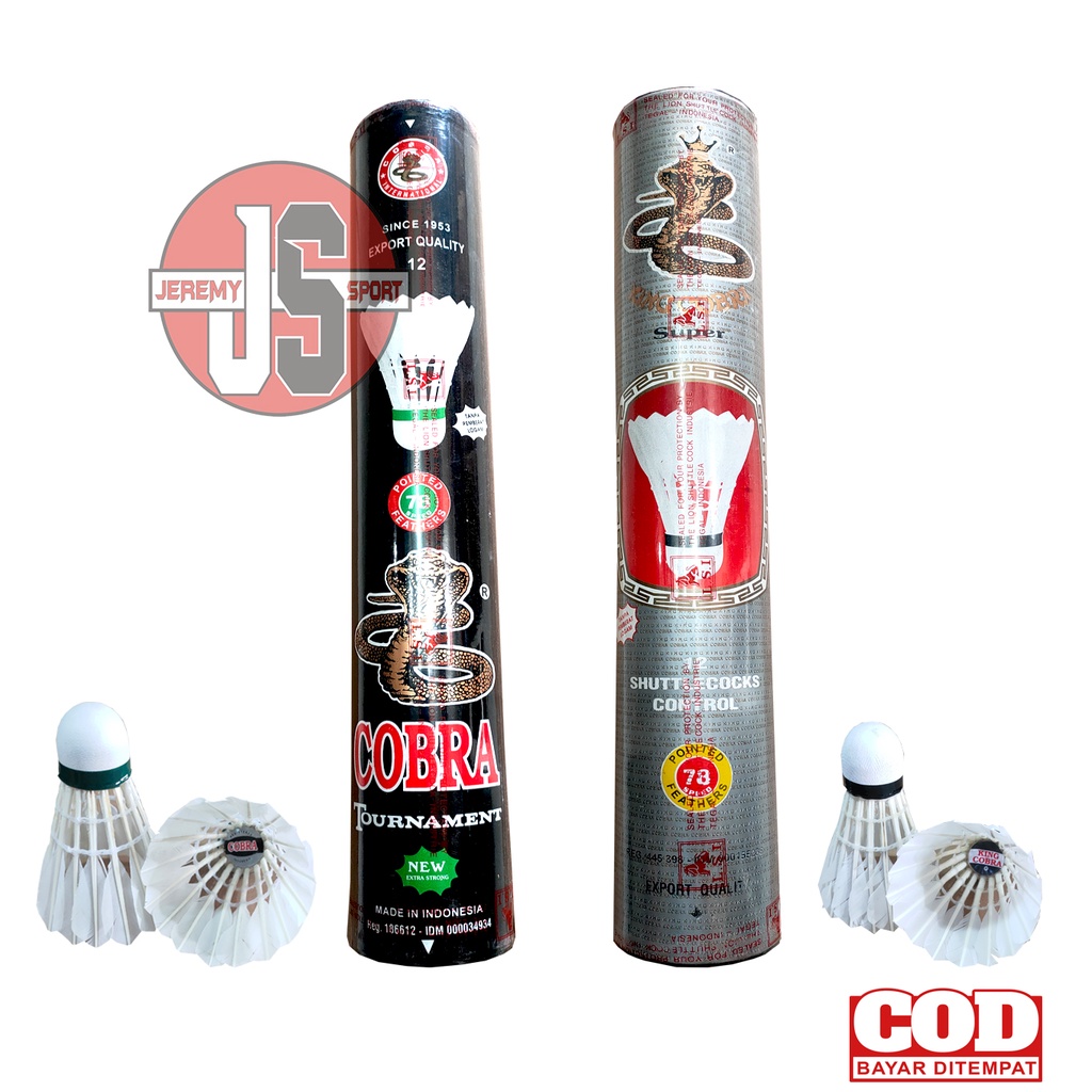 Jual Shuttlecock Kok King Cobra Super ORIGINAL | Shopee Indonesia