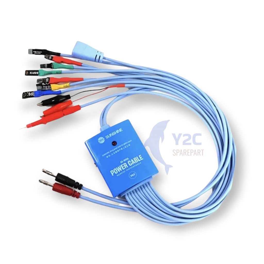 Jual KABEL POWER SUPPLY SUNSHINE SS-905A UNTUK IPHONE 5G - IPHONE 12 PRO MAX / ALAT SERVICE HP ...