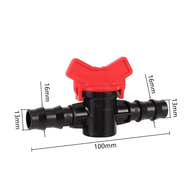 Jual Stop Kran Keran Selang PE 16mm Check Valve ID 13mm OD 16 mm Hose ...