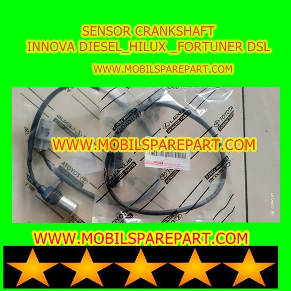 Jual SENSOR CRANKSHAFT CKP INNOVA DIESEL HILUX FORTUNER SOLAR 2500 cc ...