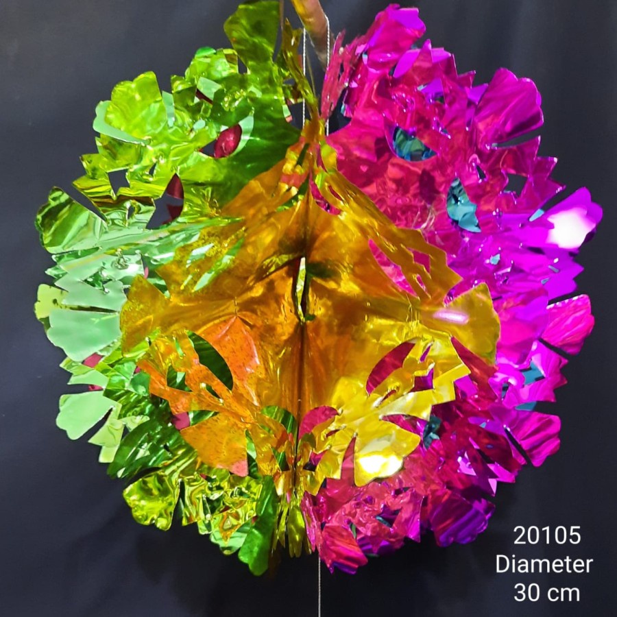 Jual Garland Natal Hiasan Natal Lampion Bola | Shopee Indonesia