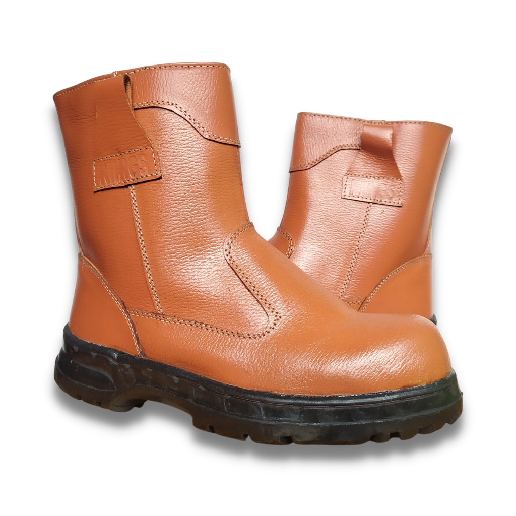 Jual Kings - Sepatu safety boot proyek sepatu lodong kulit sapi asli ...