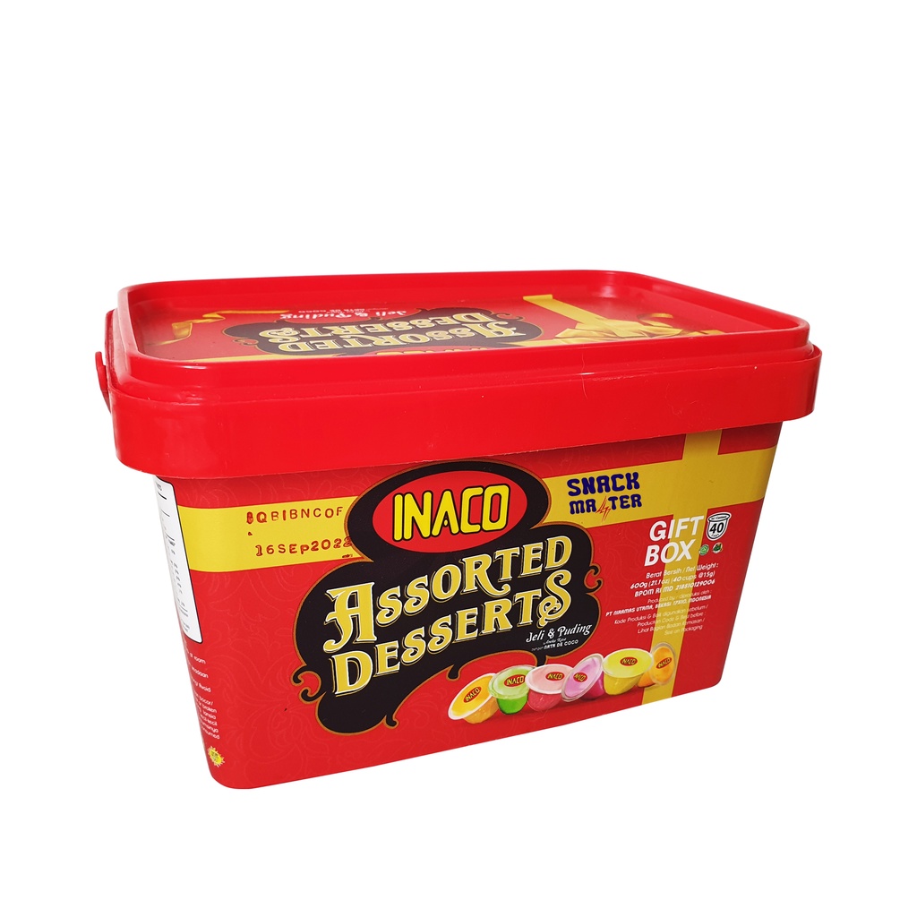 Jual Inaco Assorted Dessert Jelly & Pudding - Netto 600 gr | Shopee ...