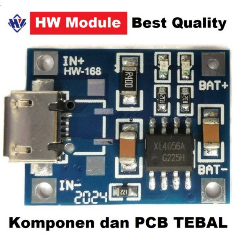 Jual TP4056 modul charger powerbank 1A/5V | Shopee Indonesia