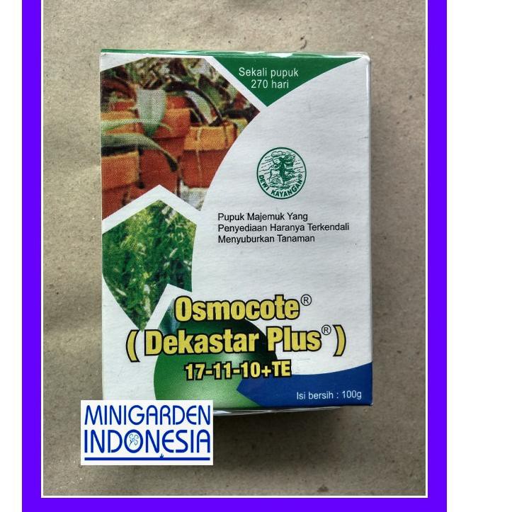 Jual 1.1 Promo Brand pack 100 gram Dekastar Plus 17-11-10 osmocote ...