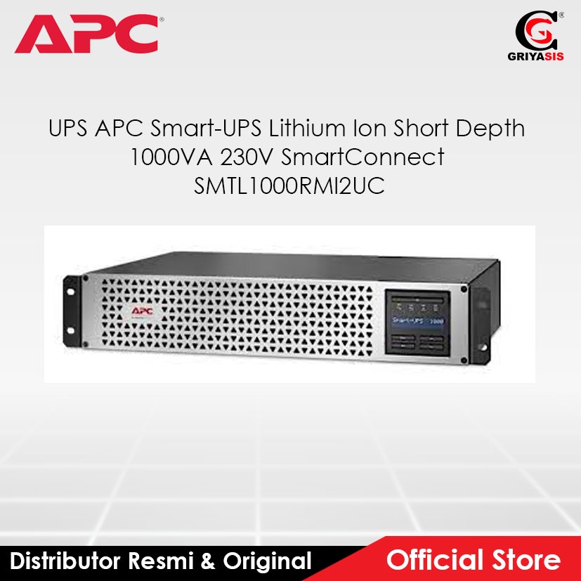 Jual UPS APC Smart-UPS Lithium Ion 1000VA 230V SMTL1000RMI2UC | Shopee ...
