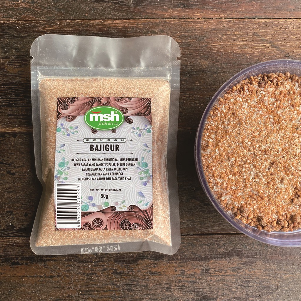 Jual MSH Bajigur 50 g | Shopee Indonesia