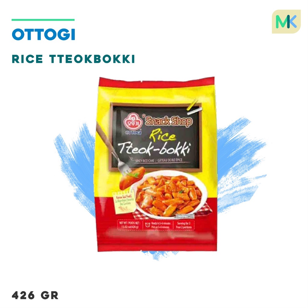 Jual OTTOGI RICE TTEOKBOKKI SPICY RICE CAKE KUE BERAS KOREA 426GR ...