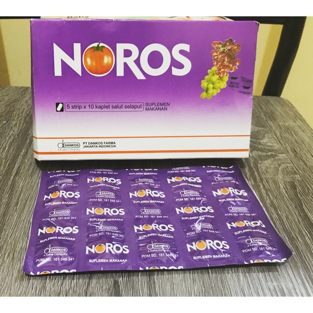 Jual NOROS antioxidant multivitamin 1 pack | Shopee Indonesia