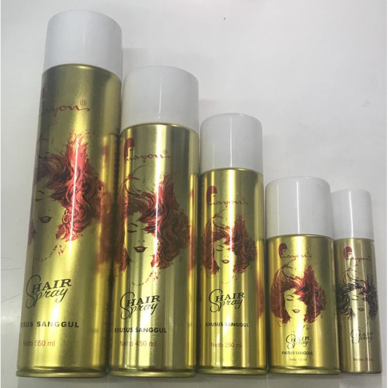 Jual MAYON Hair Spray Rambut Sanggul 75ml / 150ml / 250ml / 350ml ...