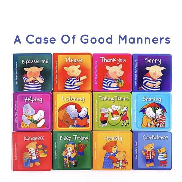 Jual A case of good manners boxset (12 mini board books) | Shopee Indonesia